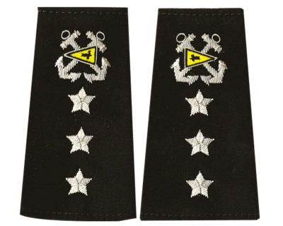 Epaulets Custom – Commodore Insignia